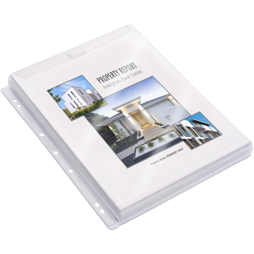 Files - Marbig Professional Sheet Protectors A4 Heavy Duty 25mm ...